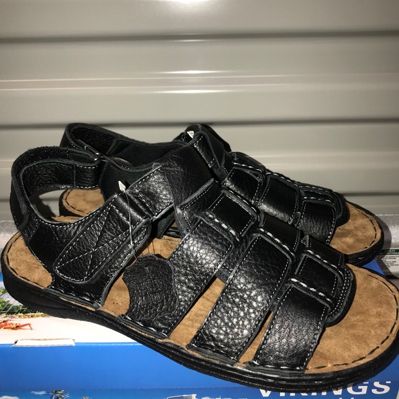 Shoes | Mens Open Toe Genuine Leather Sandal | Poshmark